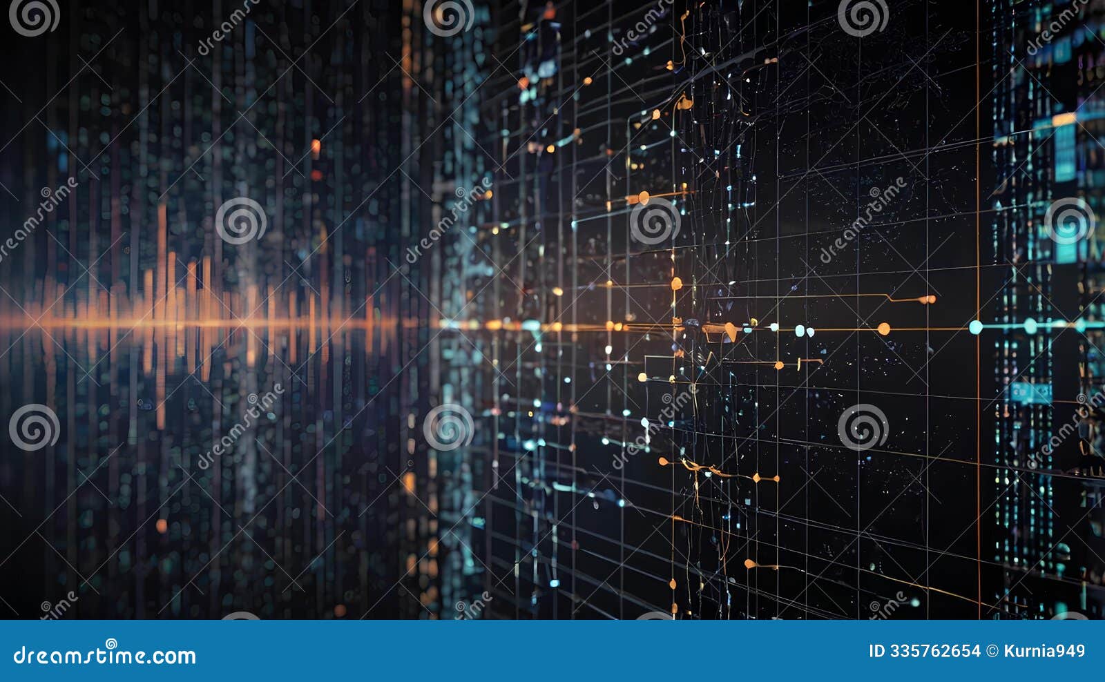 Big Data Technology and Data Science Transmission Background Stock ...