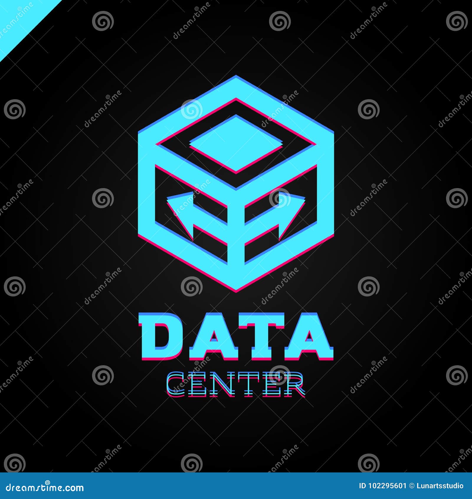 Big Data and Technology Icon Stock Vector - Illustration of information ...