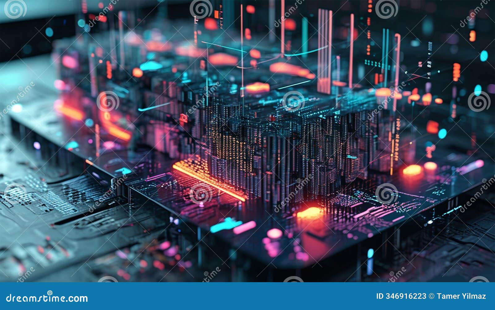 Big Data Technology Data Science Analysing Artificial Intelligence ...