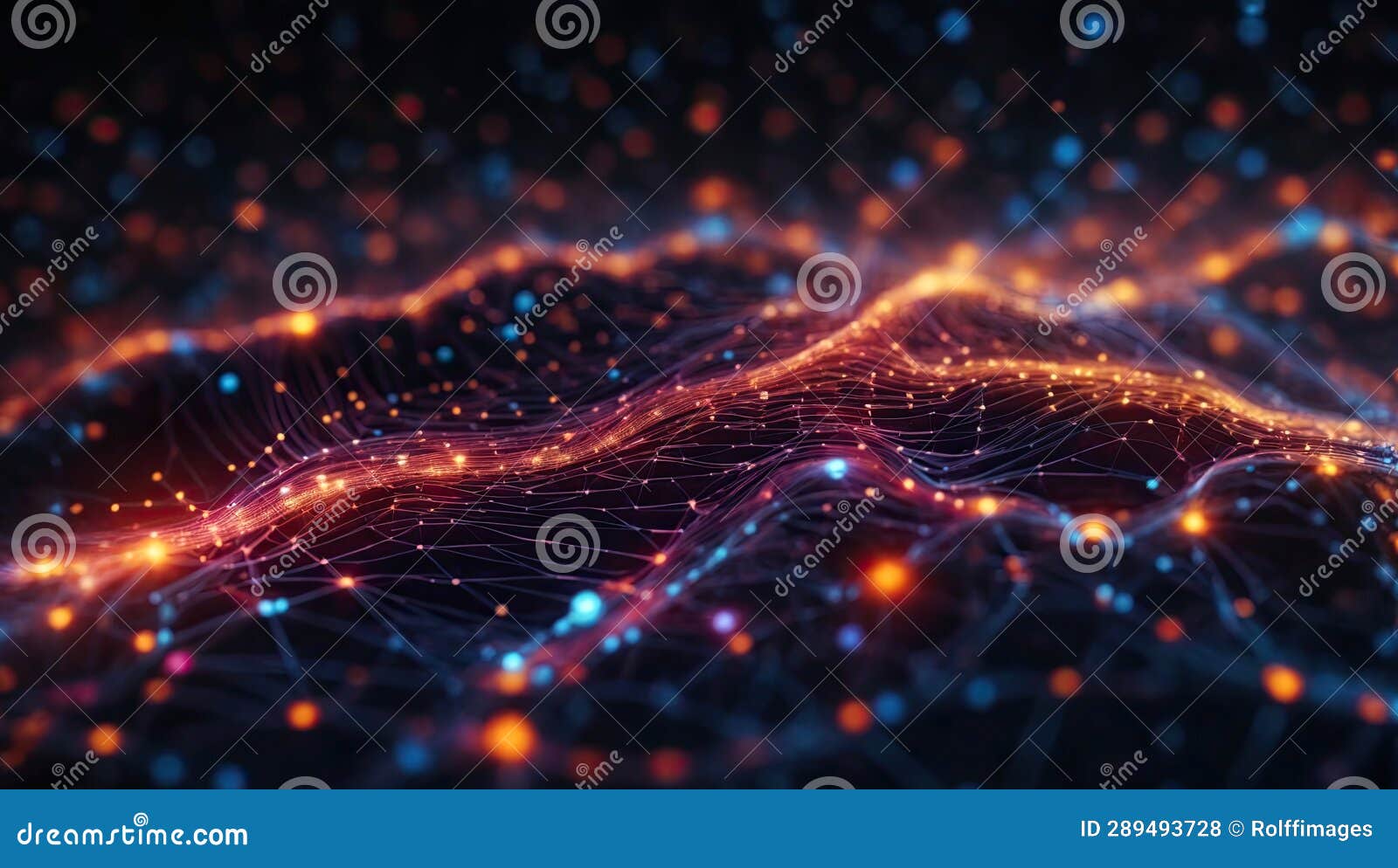 Big Data Technology and Data Science Illustration Stock Illustration ...