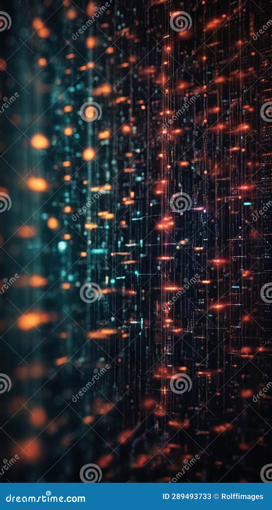 Big Data Technology and Data Science Illustration Stock Illustration ...