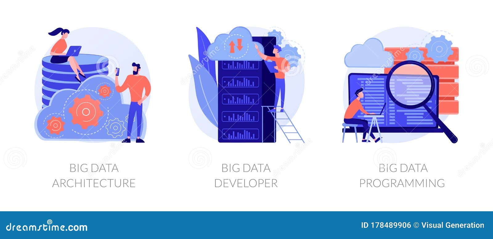 Big Data Technology Vector Concept Metaphors Stock Vector ...