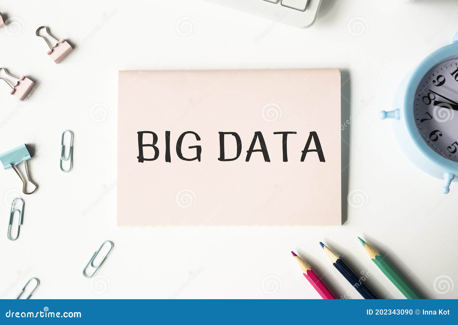 Big Data Text with Hands and Colorful Stock Photo - Image of research ...