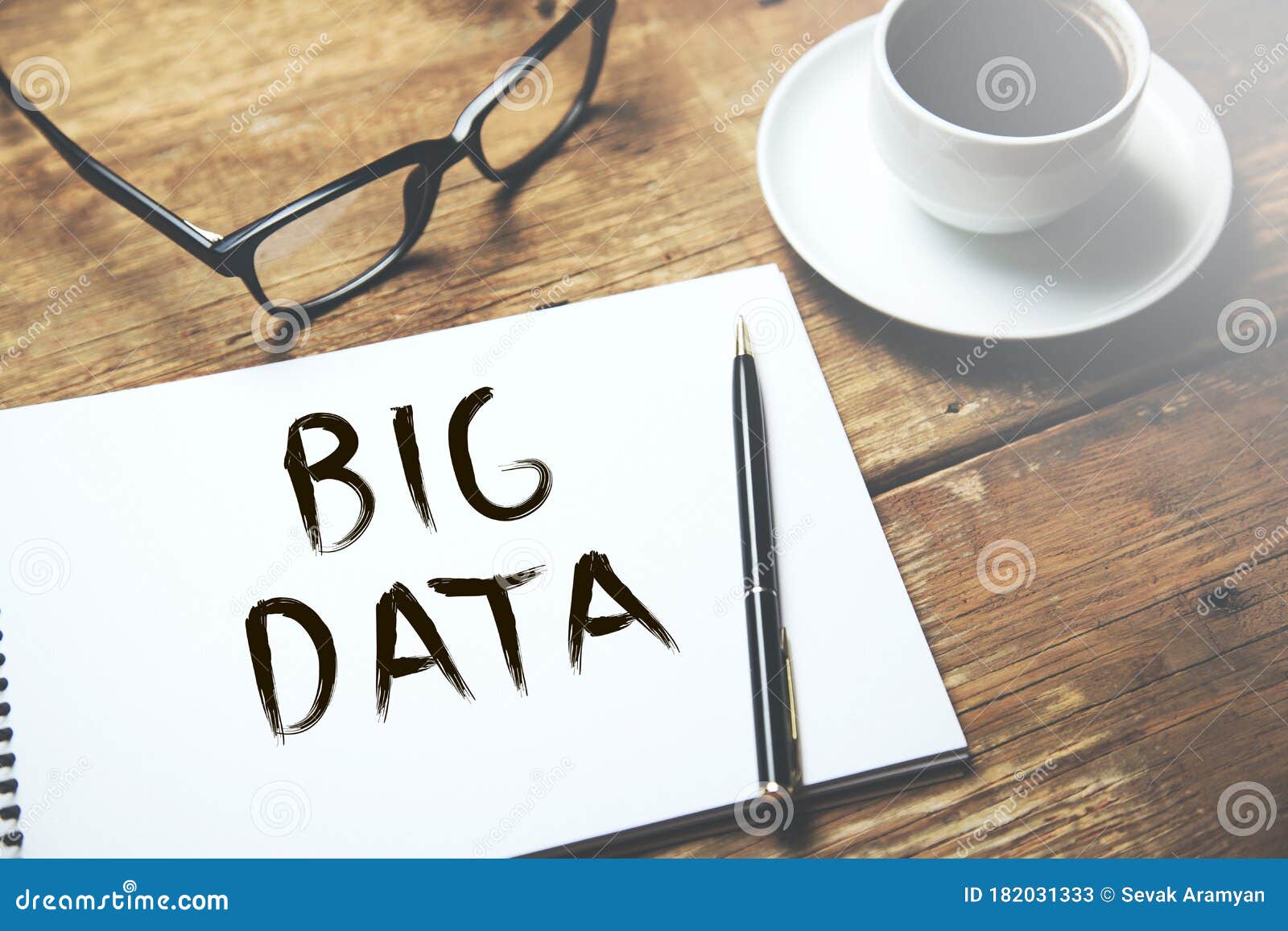 Big data text on page stock image. Image of report, message - 182031333