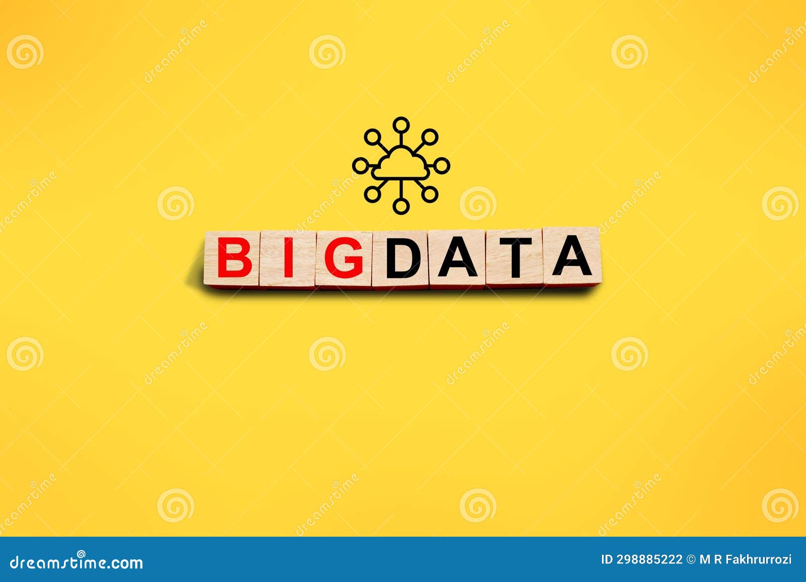Big Data, Text Symbol Icon, Business Terms Stock Photo - Image of ...