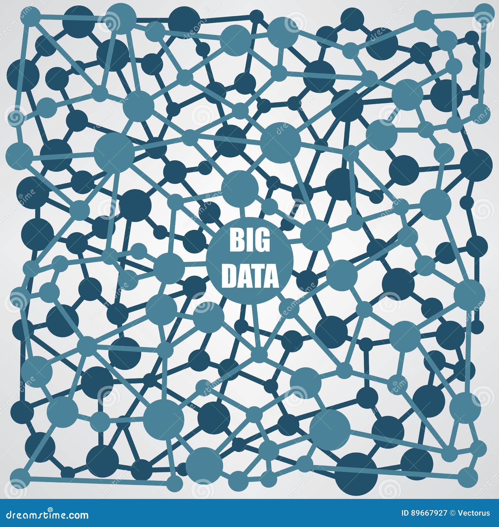 Big Data Vector stock vector. Illustration of cloud, mining - 89667927