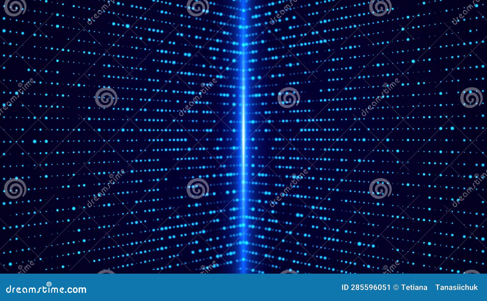 Big Data Visualization. Abstract Particles Background. Visual Information. Computer Code. Data ...