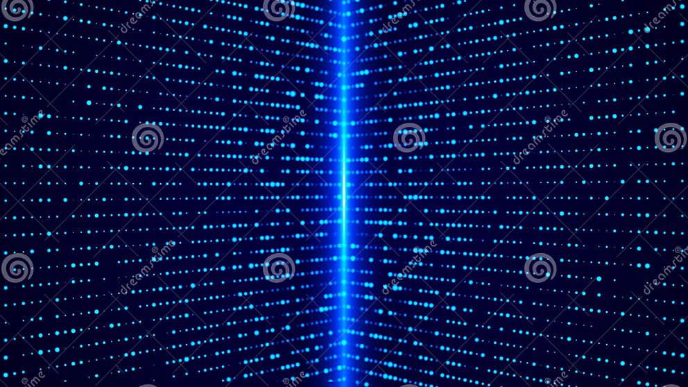 Big Data Visualization. Abstract Particles Background. Visual Information. Computer Code. Data ...