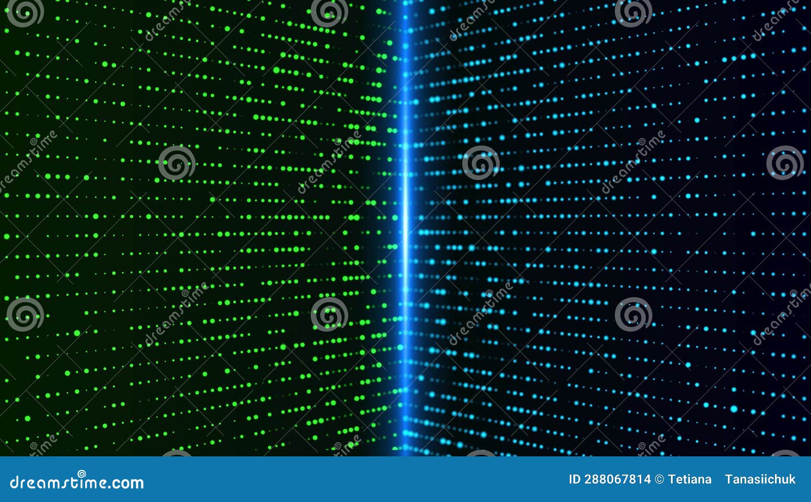 Big Data Visualization. Abstract Particles Background. Visual ...