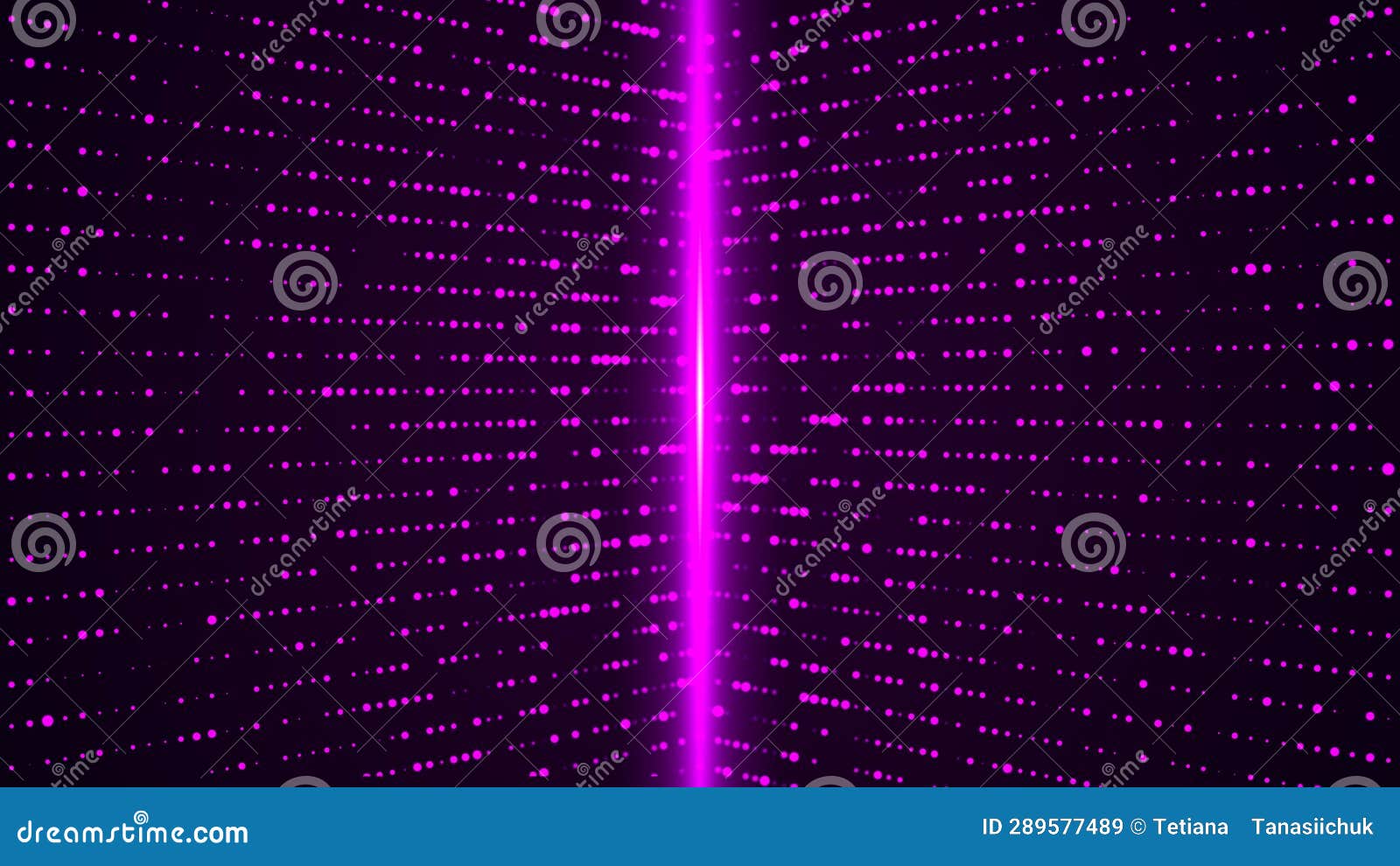 Big Data Visualization Abstract Particles Background Visual