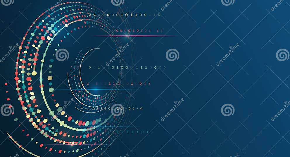 Big Data Visualization. Abstract Stream Information with Circles Array and Binary Code ...