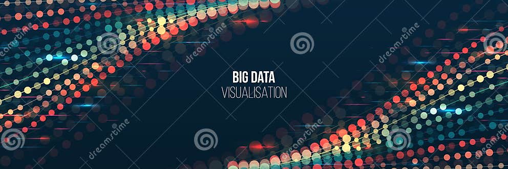 Big Data Visualization Algorithms. Computer Technology Sorting Data Concept. Machine Learning ...