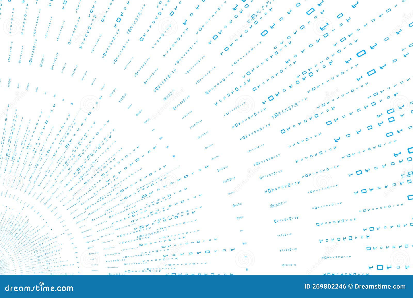 Big Data Visualization Analysis Technology Abstract. Binary Code Security Background Stock ...