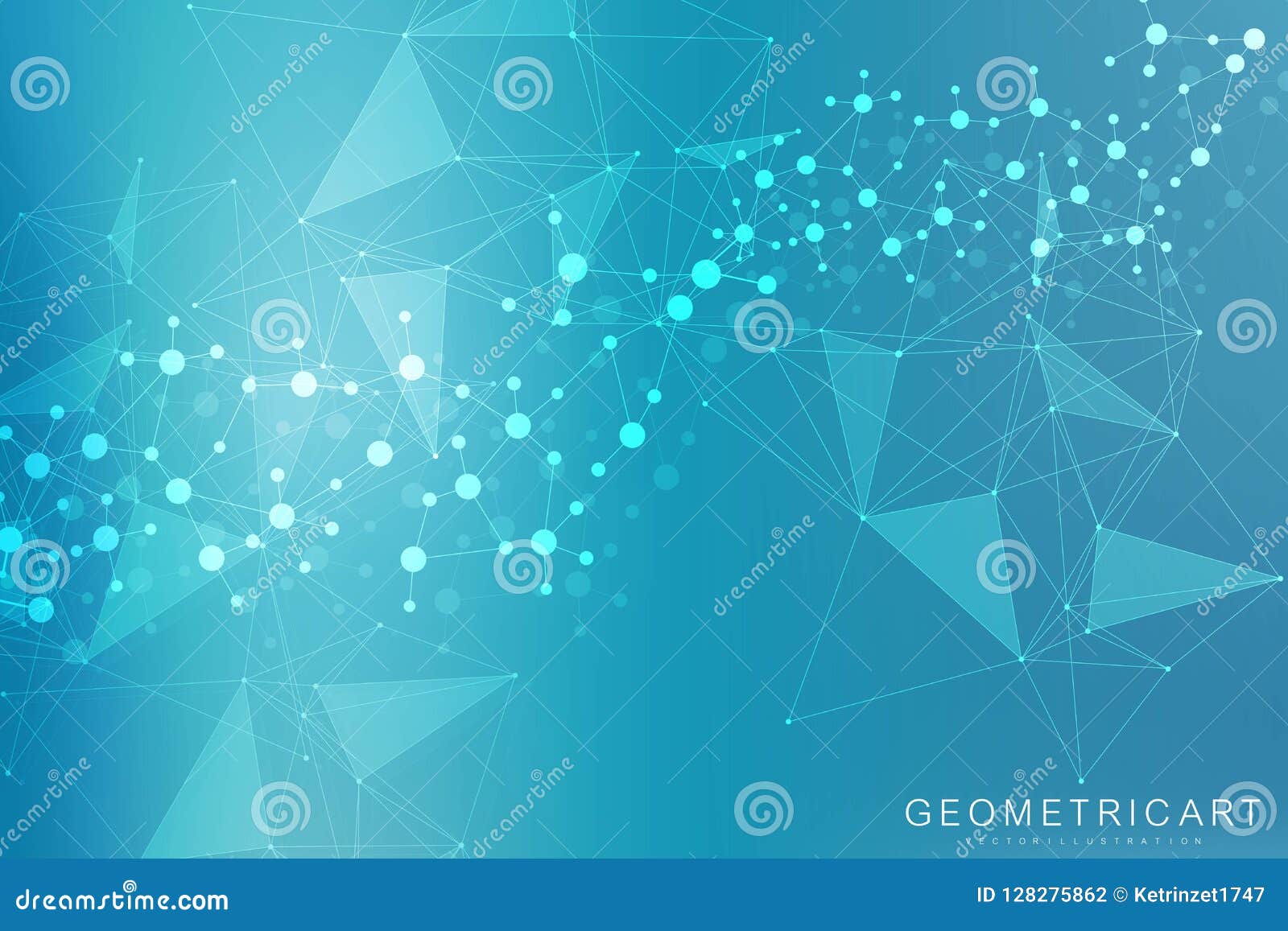 Big Data Visualization Background. Modern Futuristic Virtual Abstract ...
