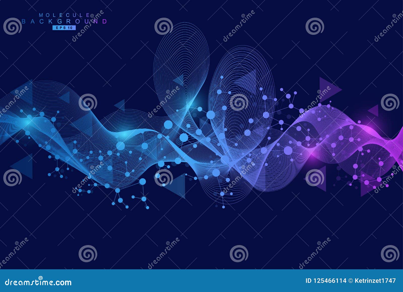 Big Data Visualization Background. Modern Futuristic Virtual Abstract ...