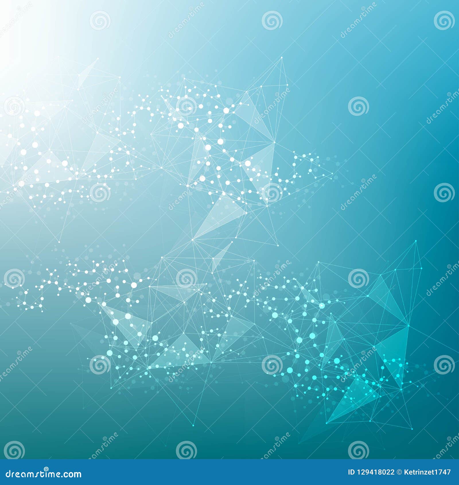 Big Data Visualization Background. Modern Futuristic Virtual Abstract ...