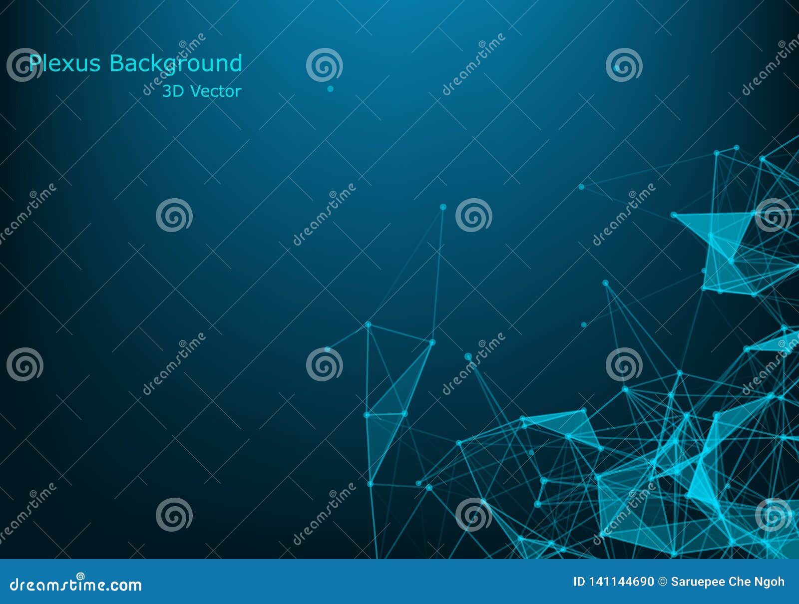 Big Data Visualization Background. Modern Futuristic Virtual Abstract ...
