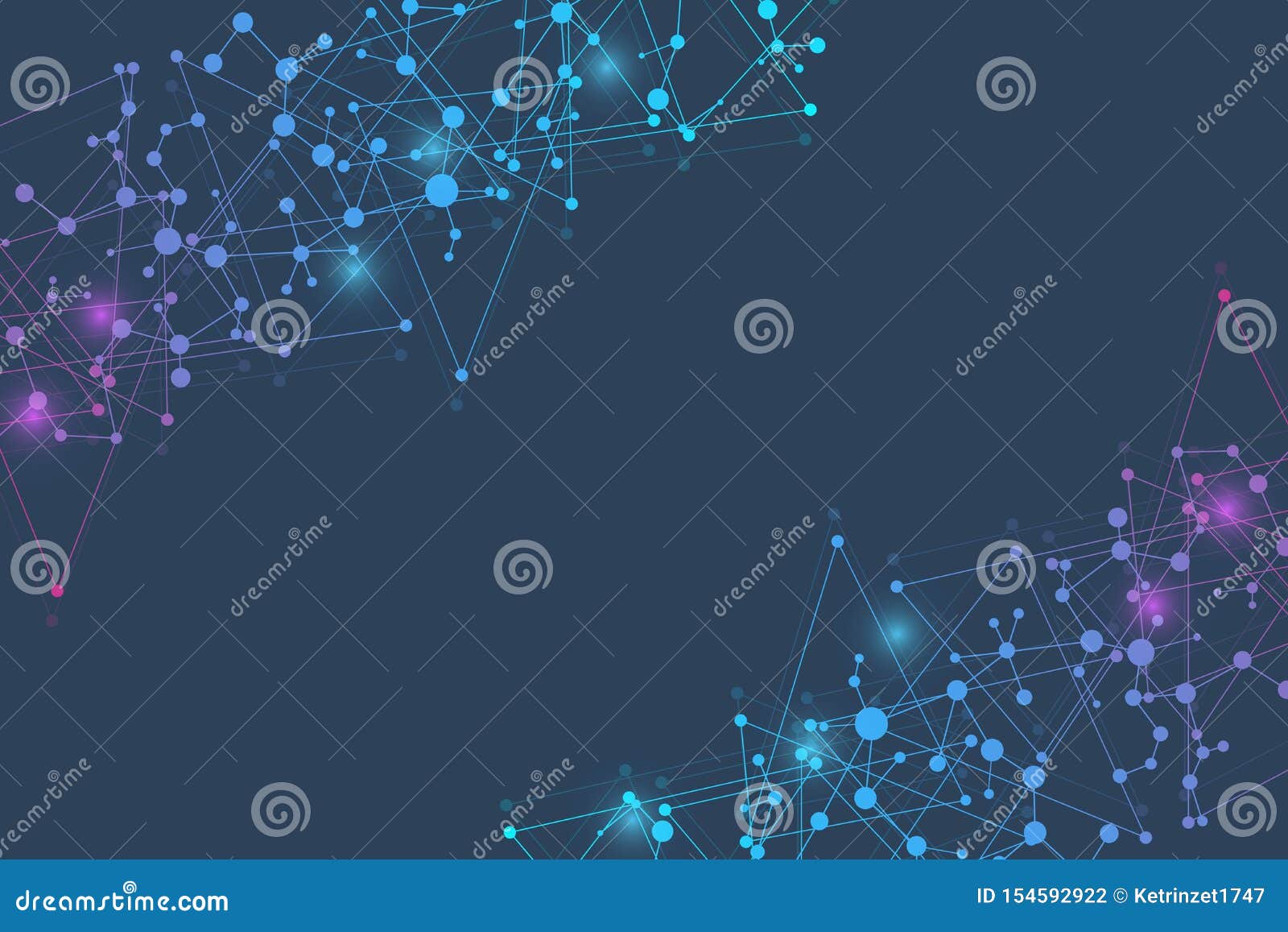 Big Data Visualization Background. Modern Futuristic Virtual Abstract ...