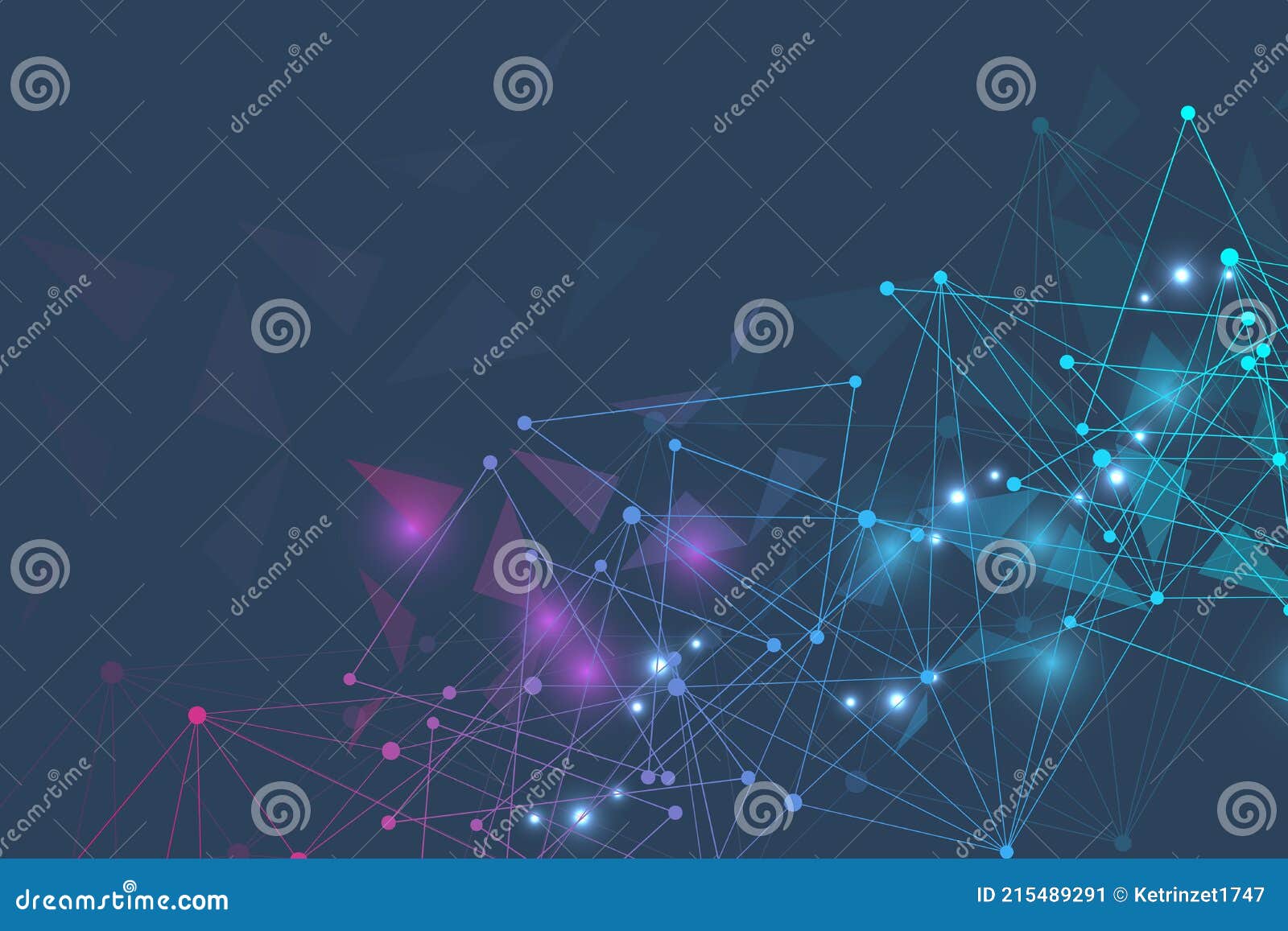 Big Data Visualization Background. Modern Futuristic Virtual Abstract ...