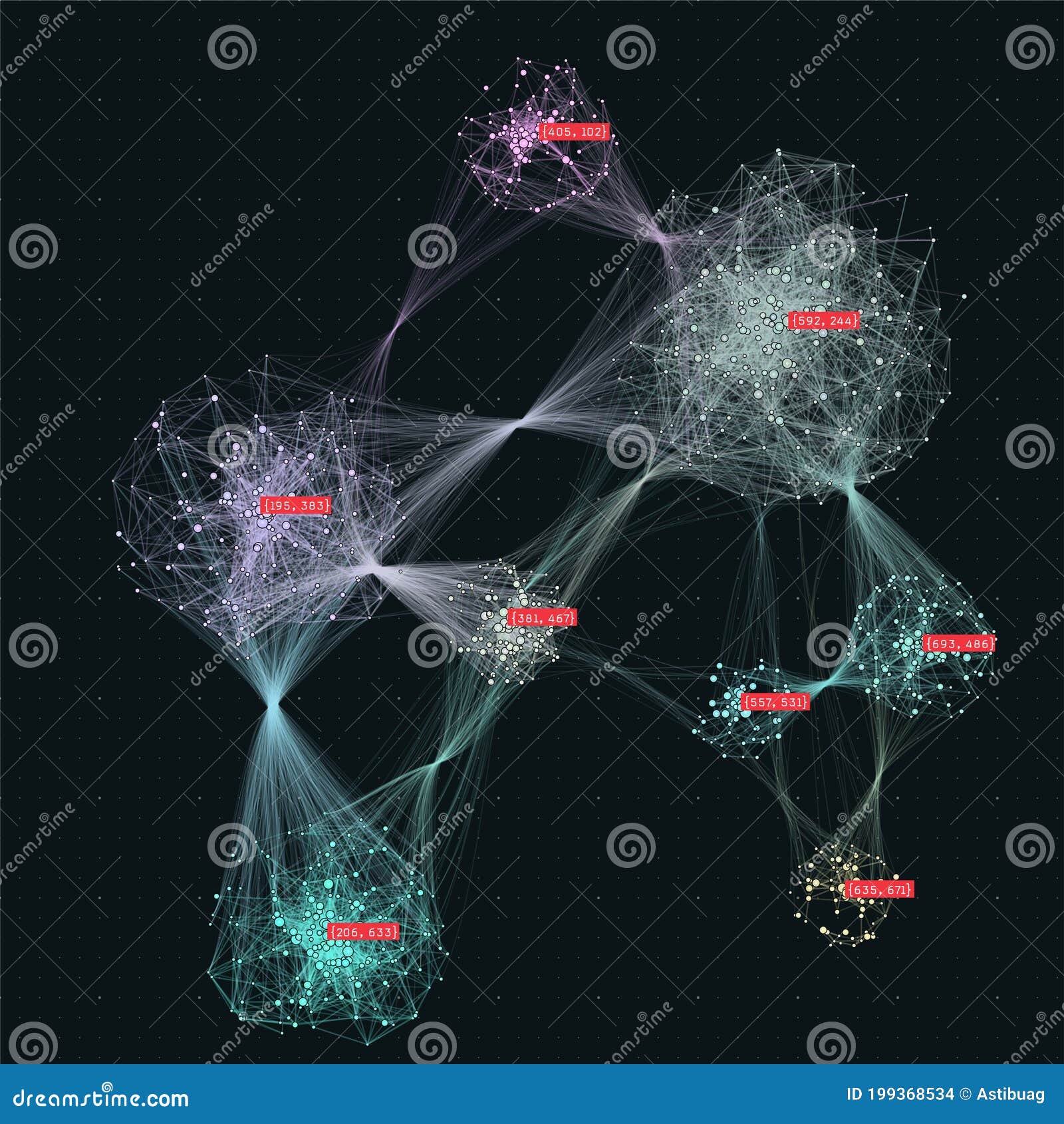 Big Data Visualization. Cluster Computing Network. Social Media ... Big Data Visualization. Cluster Computing Network. Social Media ...