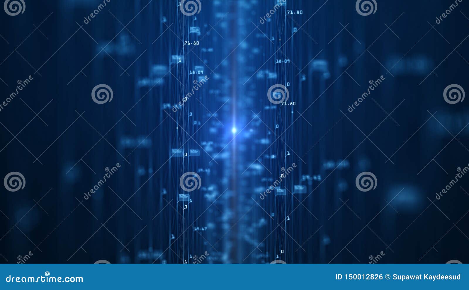Big Data Visualization Concept Machine Learning Algorithms Analysis