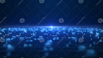 Big Data Visualization Concept. Machine Learning Algorithms. Analysis ...