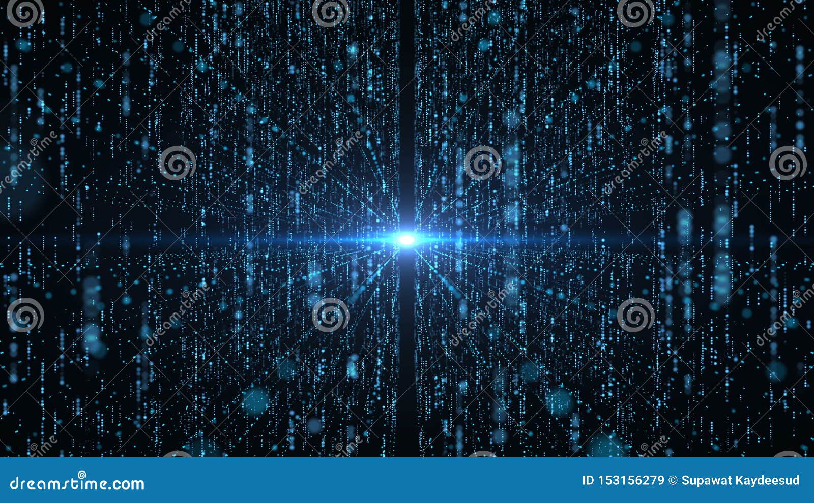 Big Data Visualization Concept Machine Learning Algorithms Analysis Of Information Stock Video