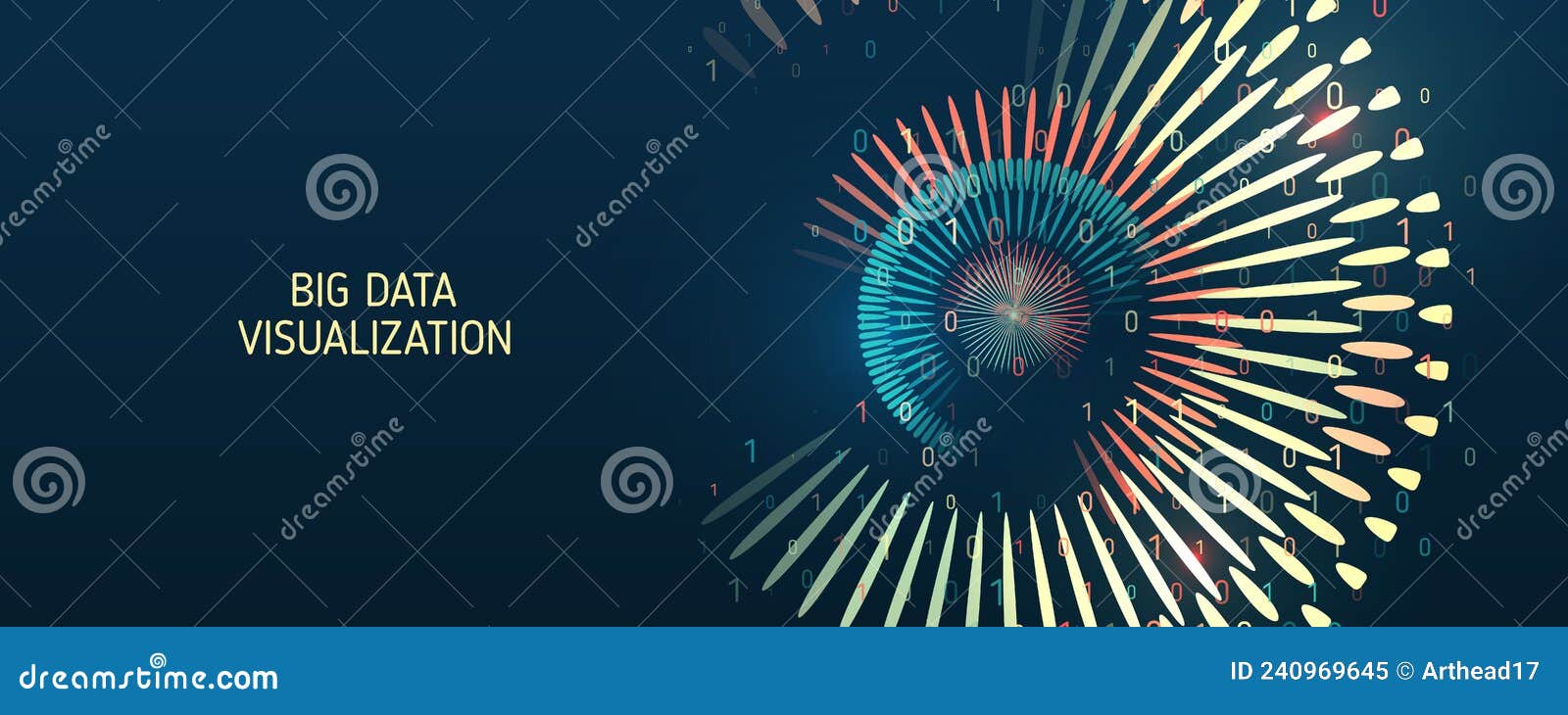 Big Data Visualization 3d Sphere A Dynamic Array Of Information Data Sorting Process Big