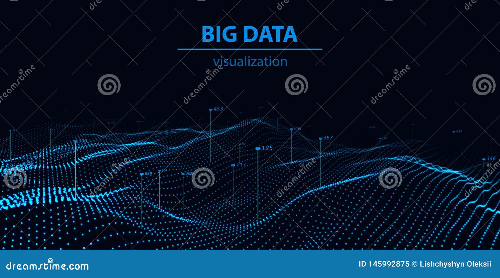 Big Data Visualization 3D. Technology Wave. Analytics Representation ... Big Data Visualization 3D. Technology Wave. Analytics Representation ...