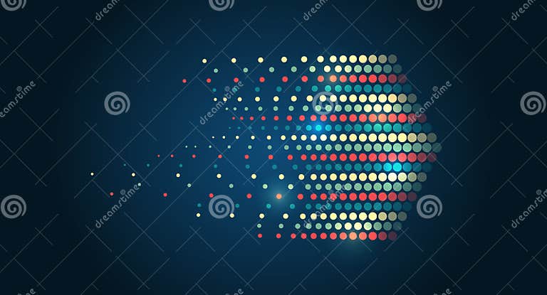 Big Data Visualization. a Dynamic Array of Information. Data Sorting ...