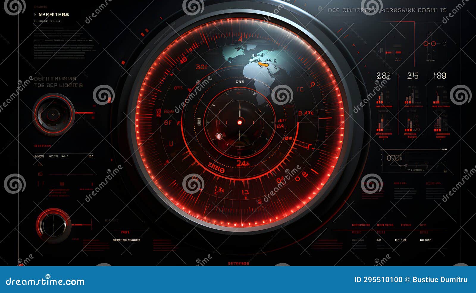 Big Data Visualization. Futuristic Info Graphic. Information Aesthetic ...