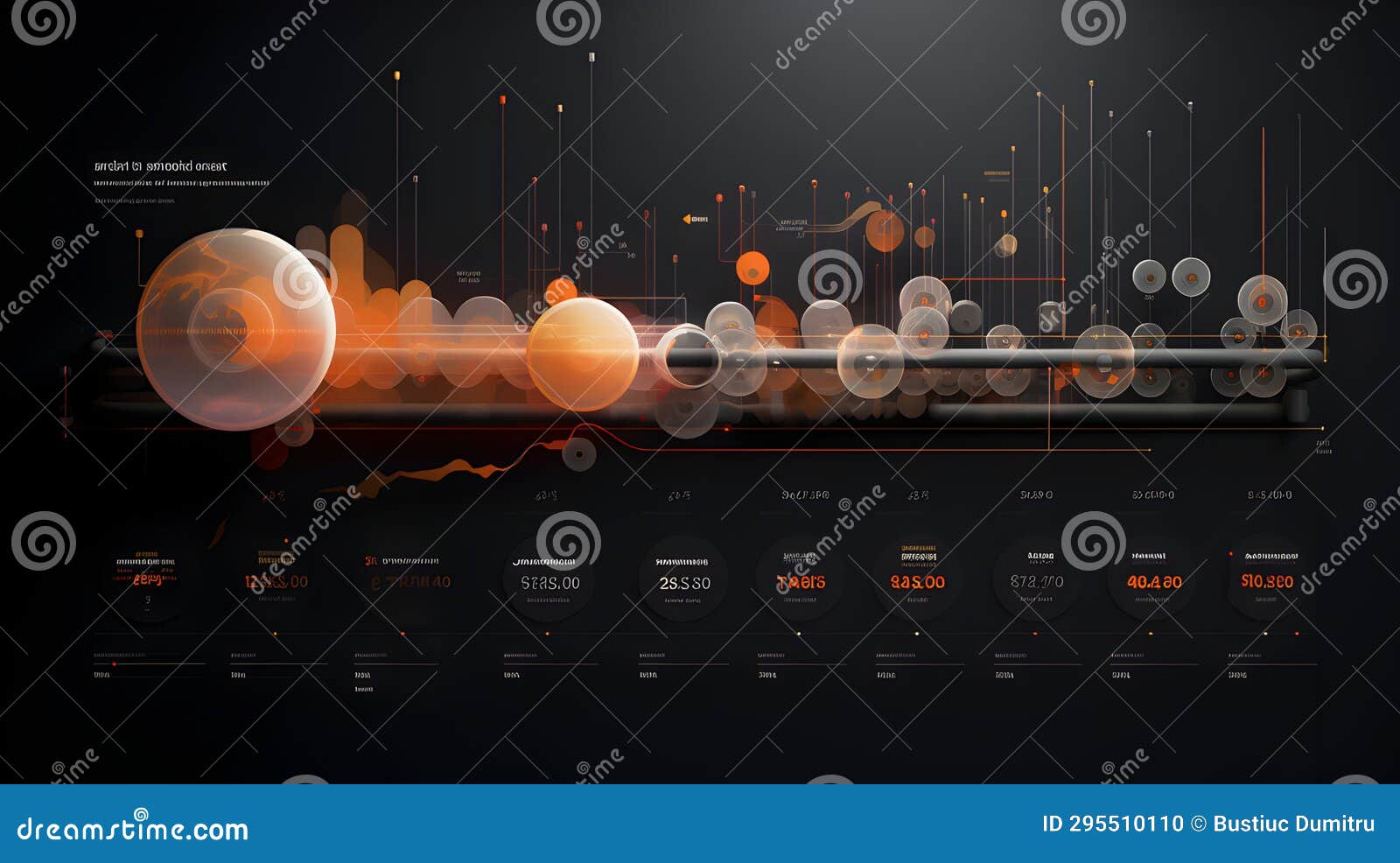 Big Data Visualization. Futuristic Info Graphic. Information Aesthetic ...