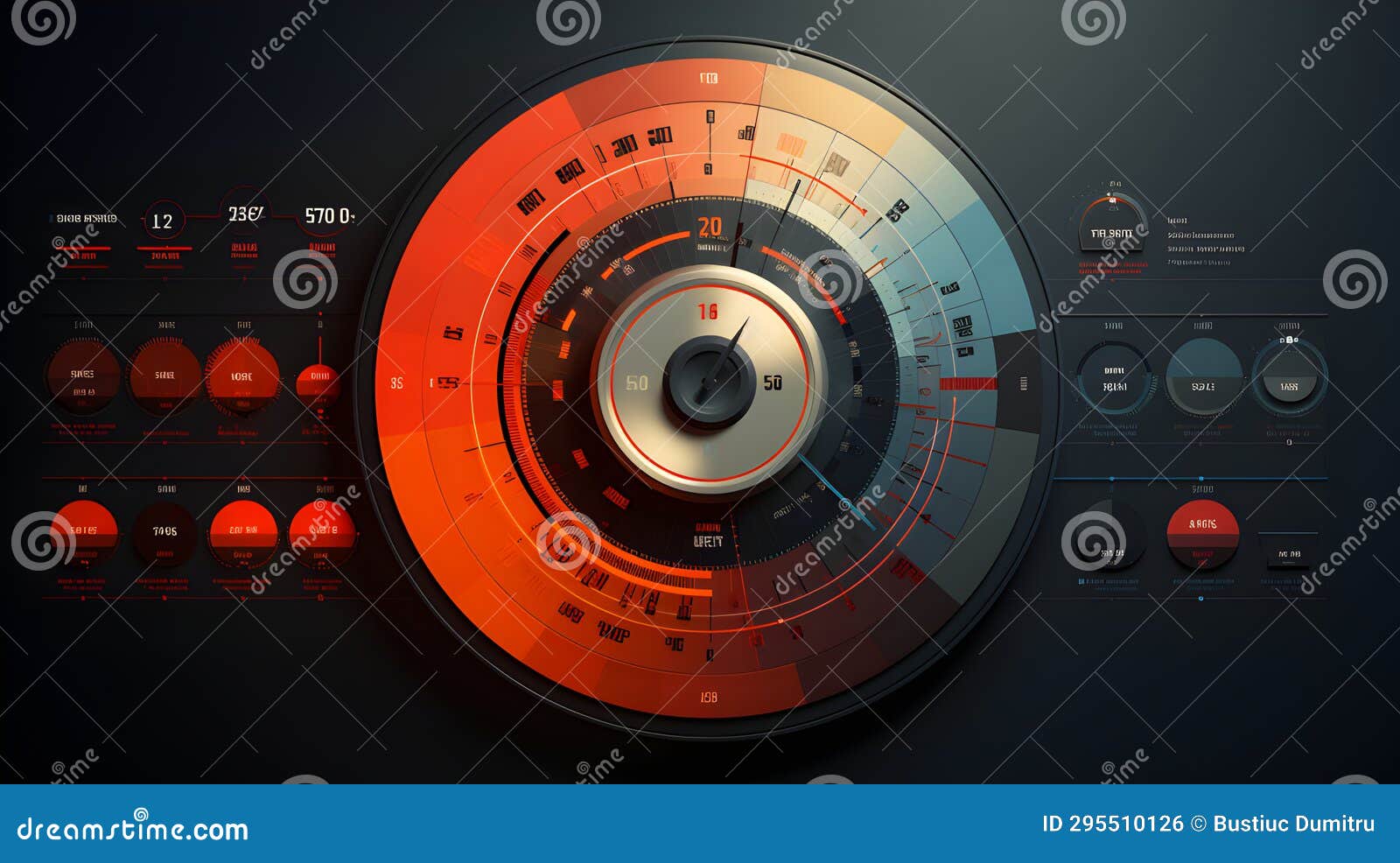 Big Data Visualization. Futuristic Info Graphic. Information Aesthetic ...
