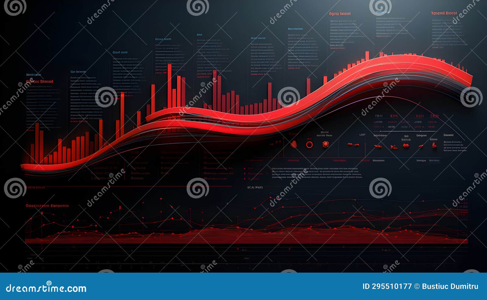 Big Data Visualization. Futuristic Info Graphic. Information Aesthetic ...