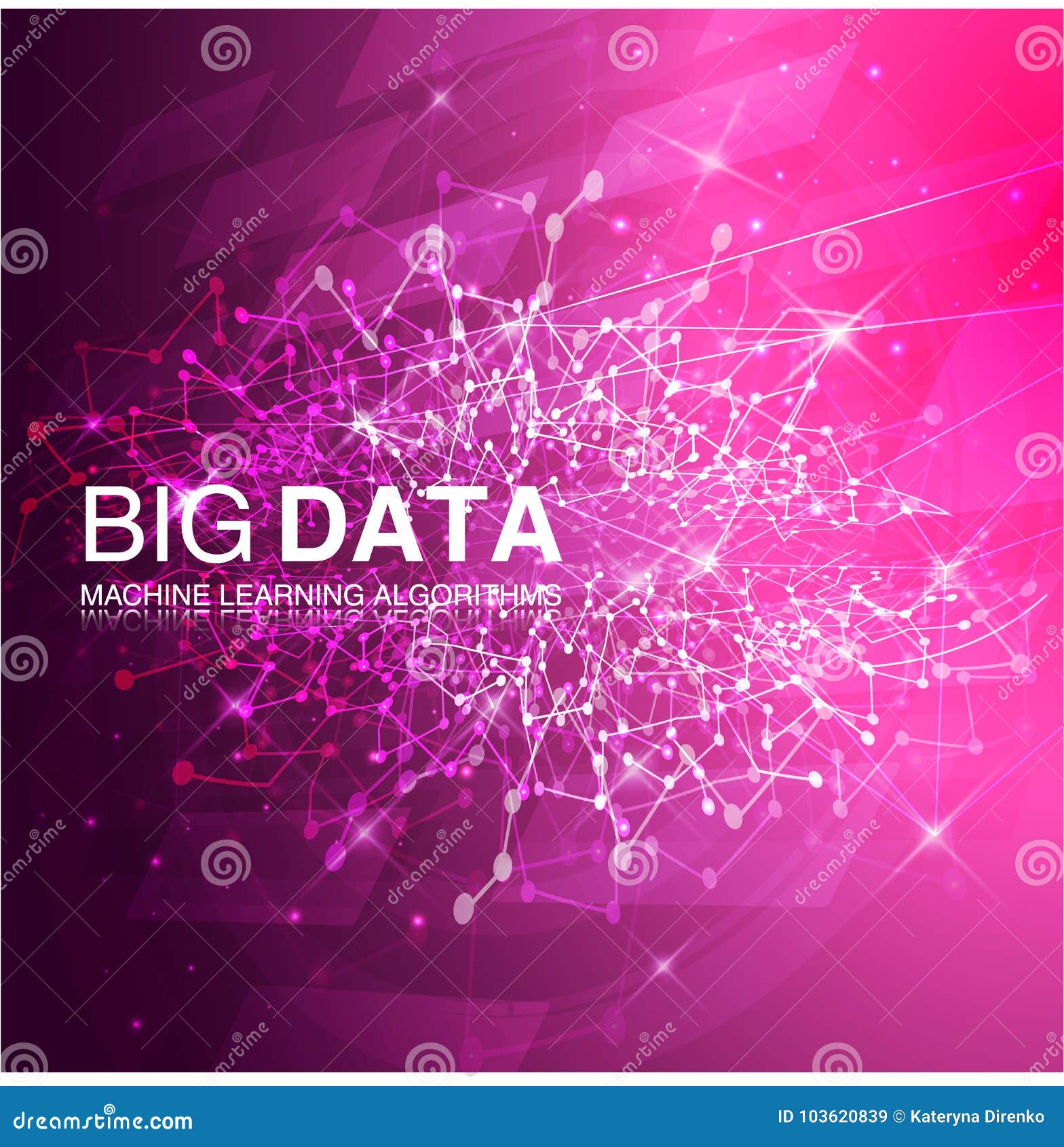 Big Data Visualization. Futuristic Infographic. Information Aesthetic ...