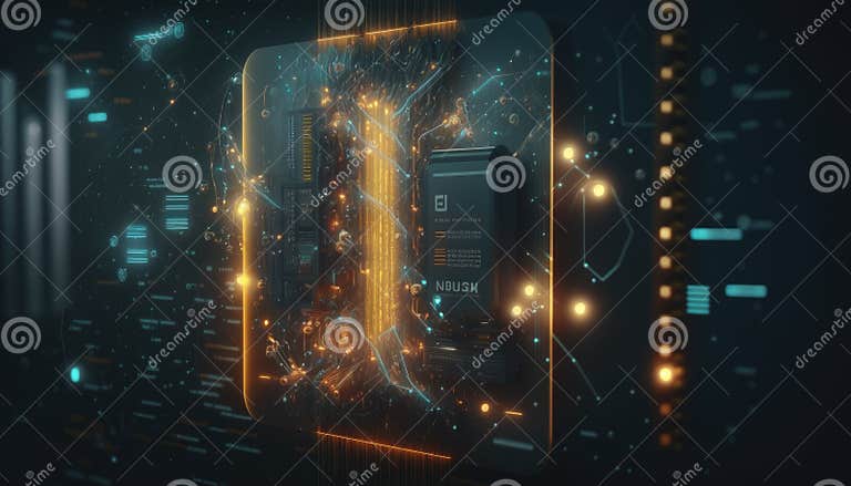 Big Data Visualization. Futuristic Infographic. Information Aesthetic ...