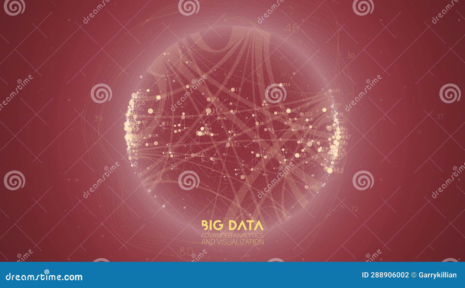 Big Data Visualization. Futuristic Infographic. Information Aesthetic Design. Visual Data ...