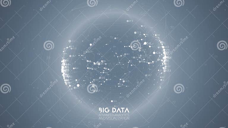 Big Data Visualization. Futuristic Infographic. Information Aesthetic ...