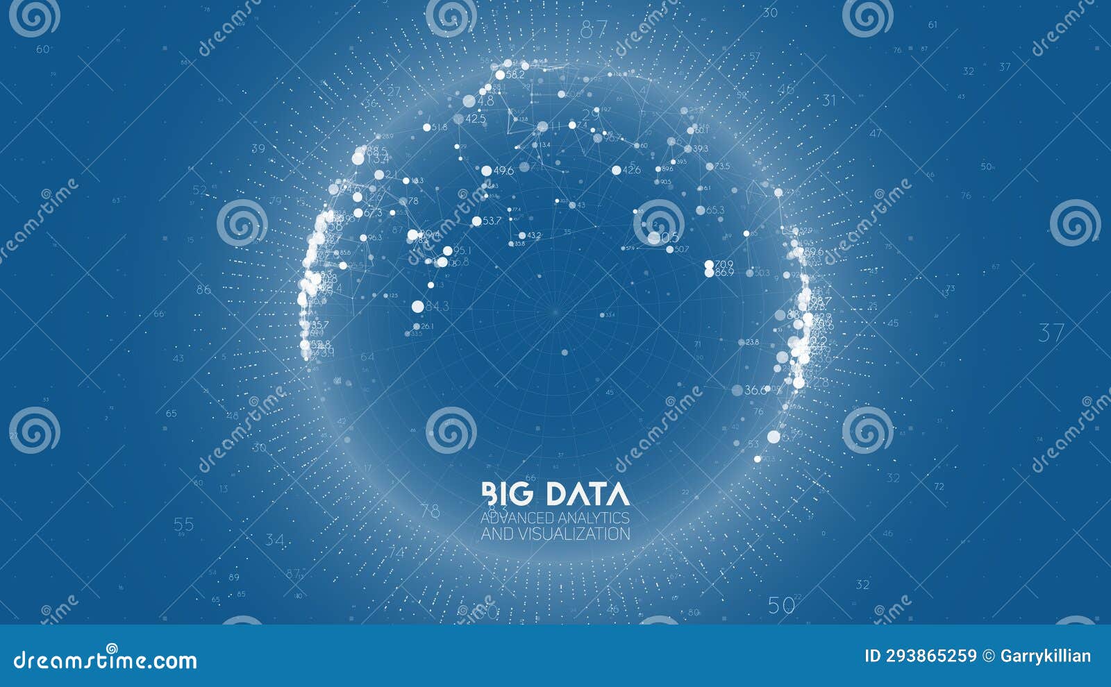 Big Data Visualization. Futuristic Infographic. Information Aesthetic Design. Visual Data ...