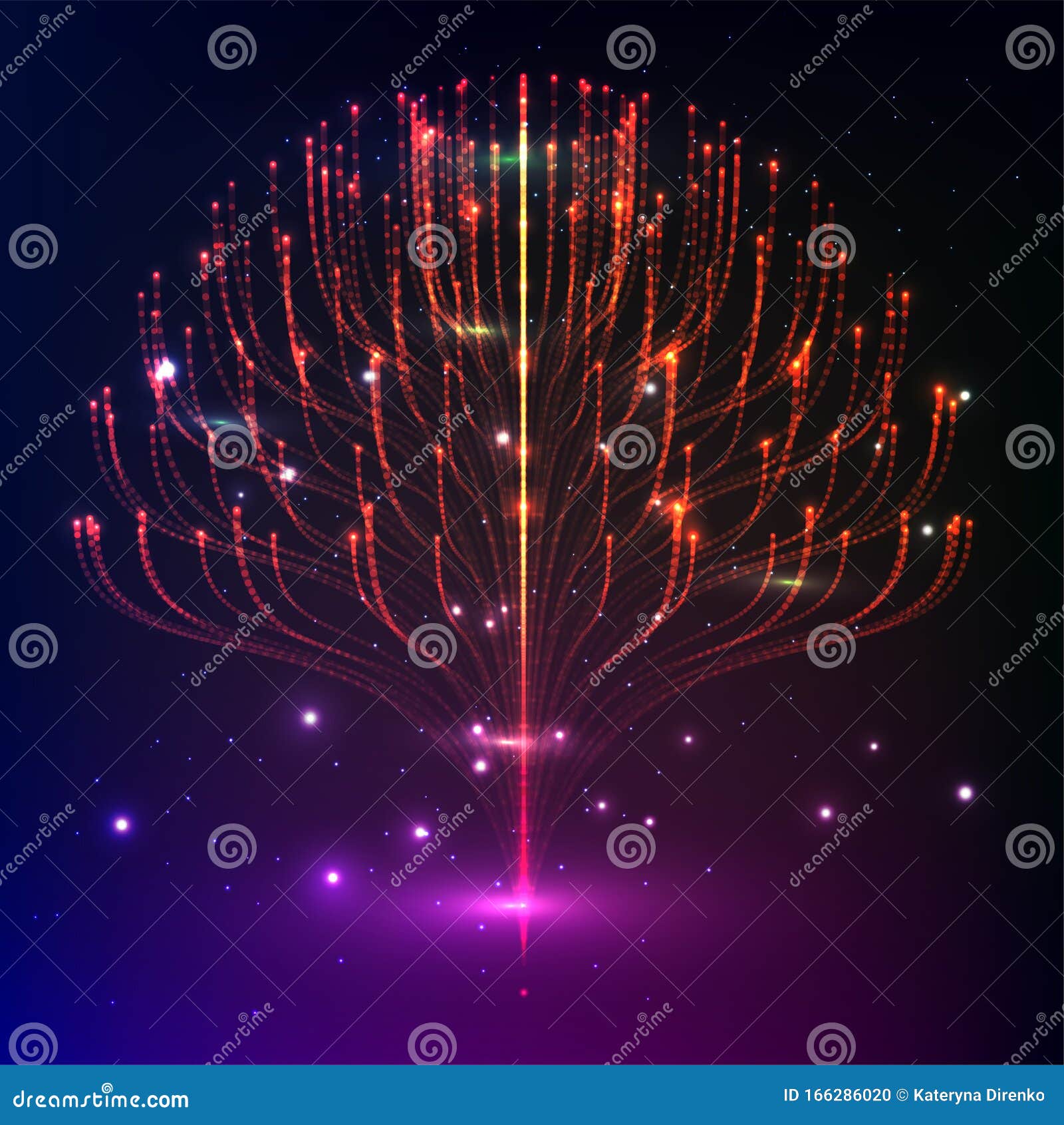 Big Data Visualization. Futuristic Infographic. Information Aesthetic ...