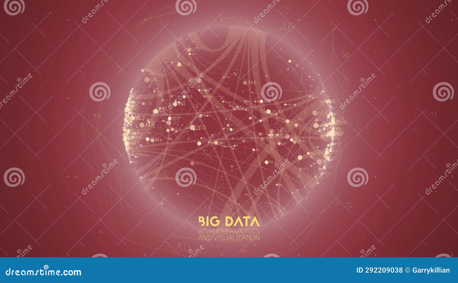 Big Data Visualization. Futuristic Infographic. Information Aesthetic Design. Visual Data ...