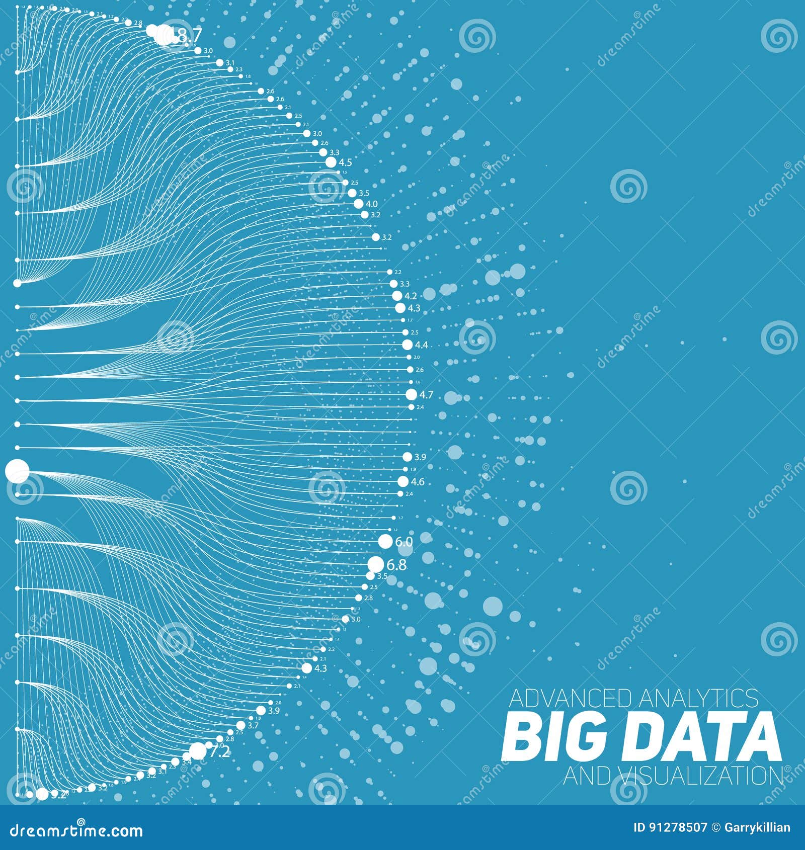 Big Data Visualization Futuristic Infographic Information Aesthetic Design Visual Data