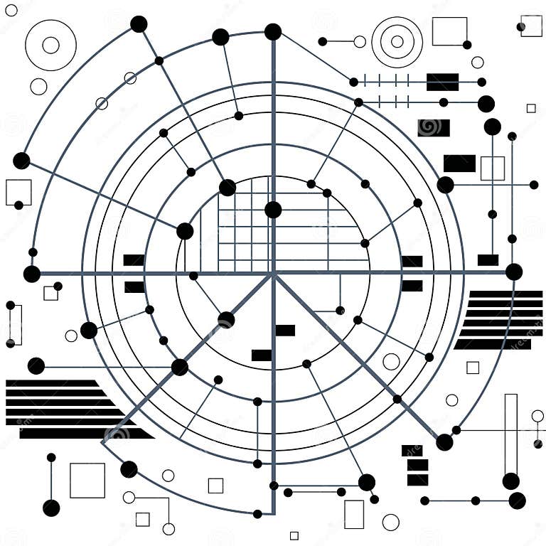 Big Data Visualization. Futuristic Infographics Aesthetic Design ...