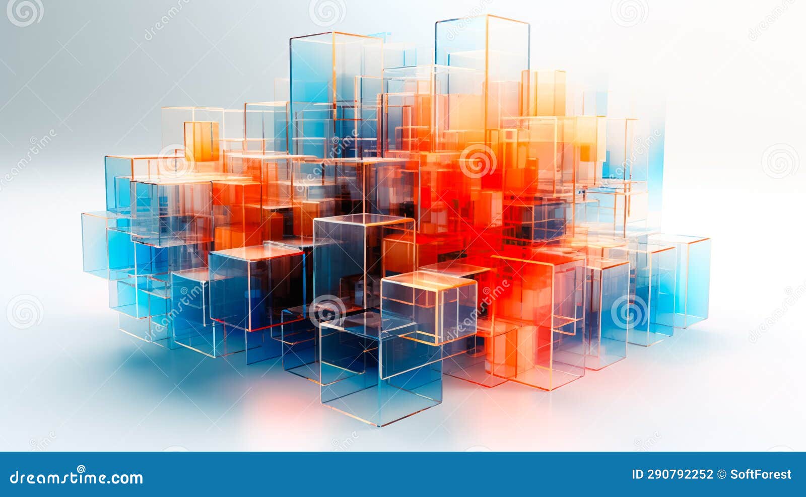 Big Data Visualization. Futuristic Infographics Aesthetic Design ...