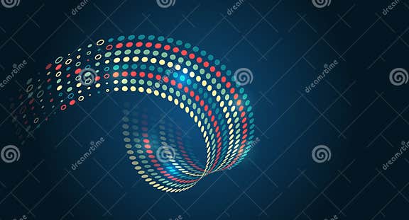 Big Data Visualization. Futuristic Network or Business Analytics. Structuring the Flow of ...