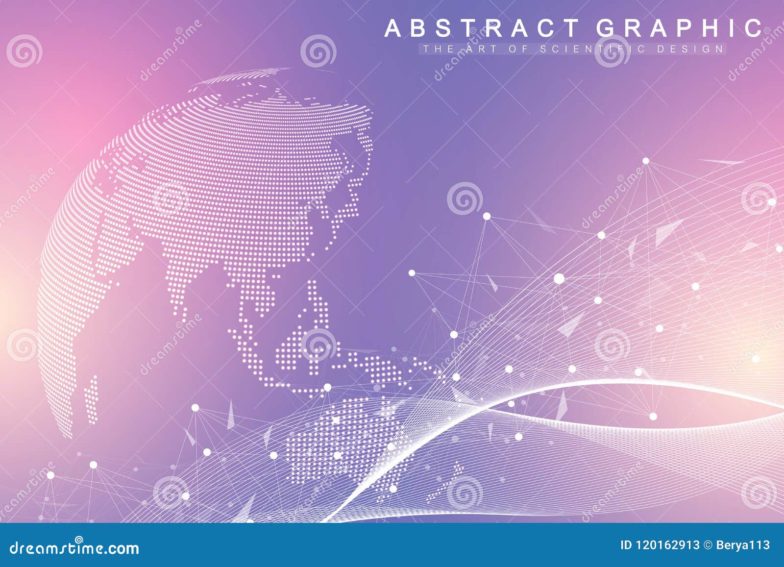 Big Data Visualization Graphic Abstract Background Communication Perspective Backdrop Minimal