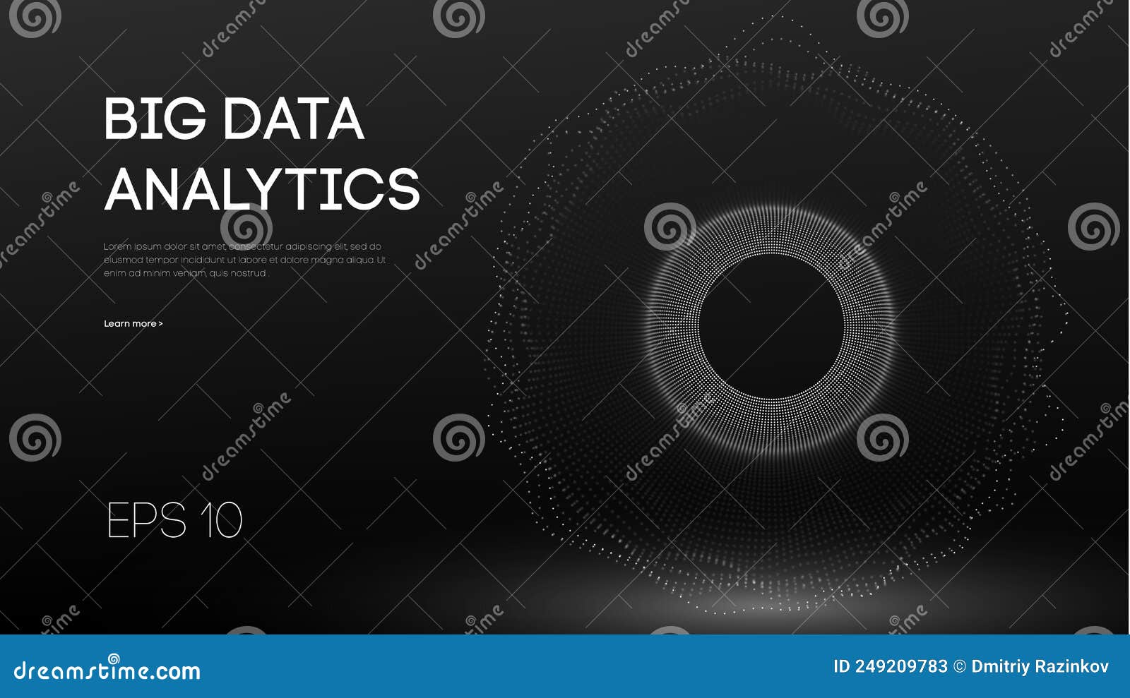 Big Data Visualization. Background 3d. Big Data Connection Background. Cyber Technology Ai Tech ...