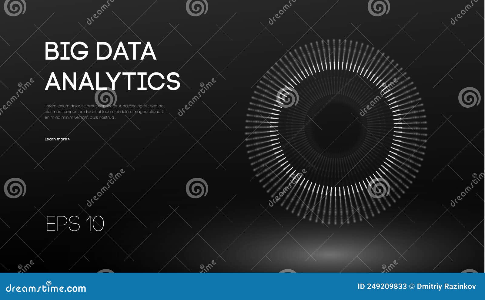 Big Data Visualization. Background 3d. Big Data Connection Background ...