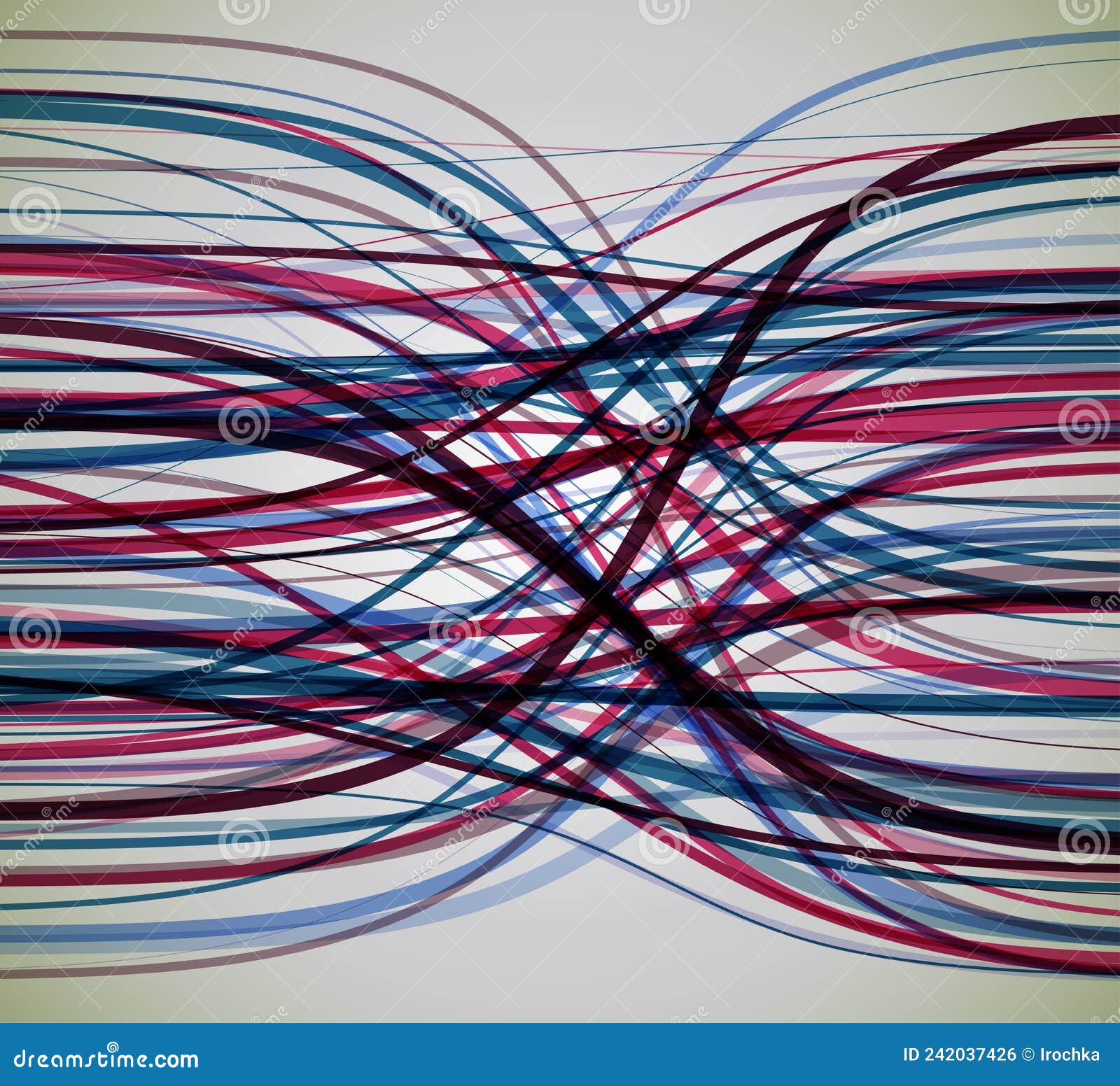 Big Data Visualization. Information Analytics Concept. Abstract Stream ...