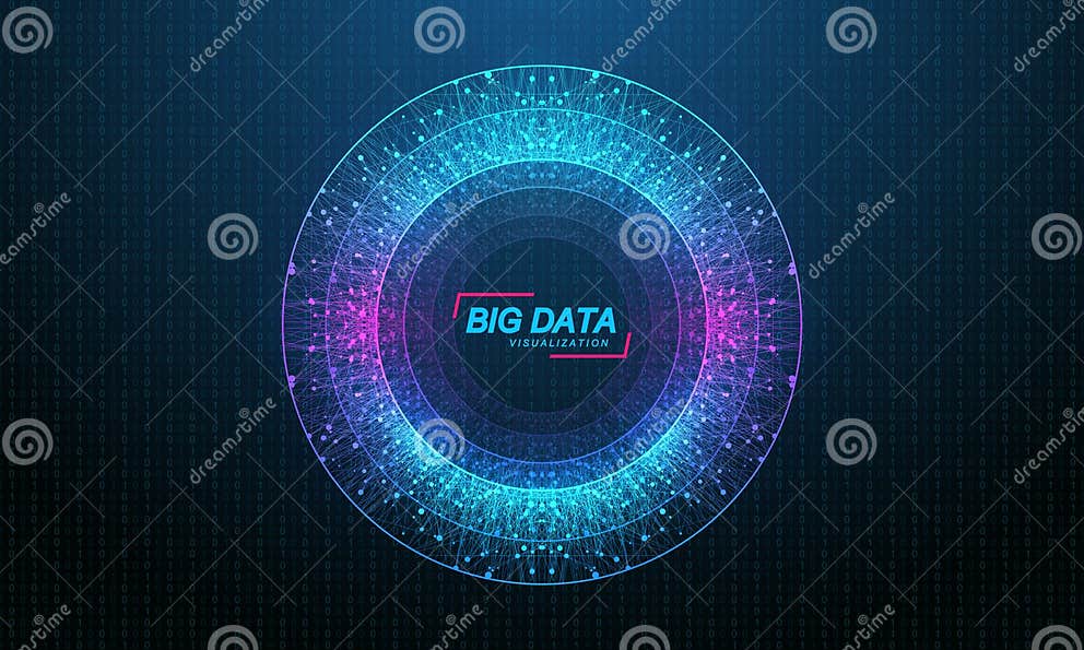 Big Data Visualization Logo Template Concept. Ideas Design Element for ...